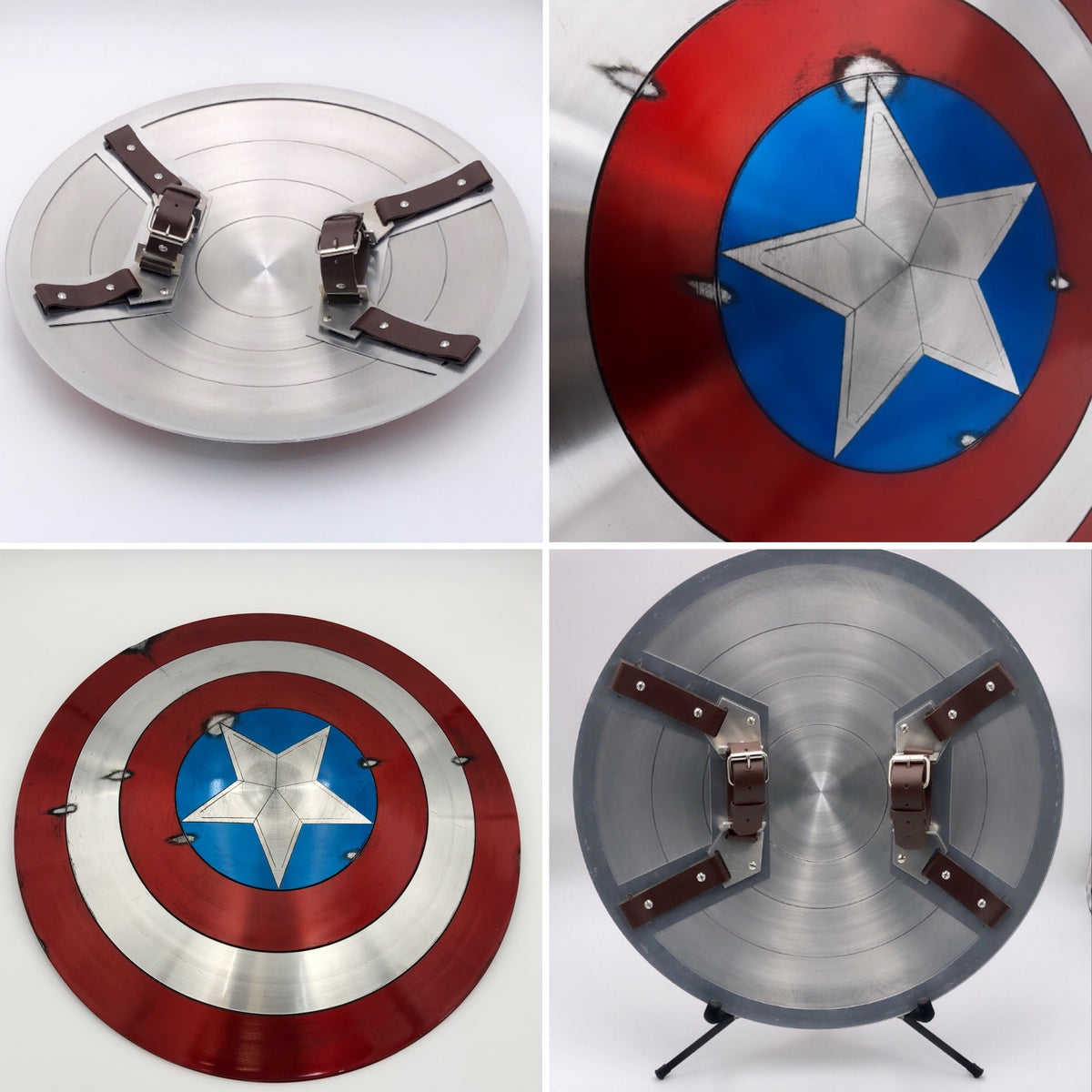 24" Battle damaged replica shield prop – Shield labs