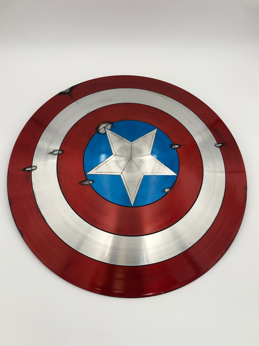 24" Battle damaged replica shield prop – Shield labs